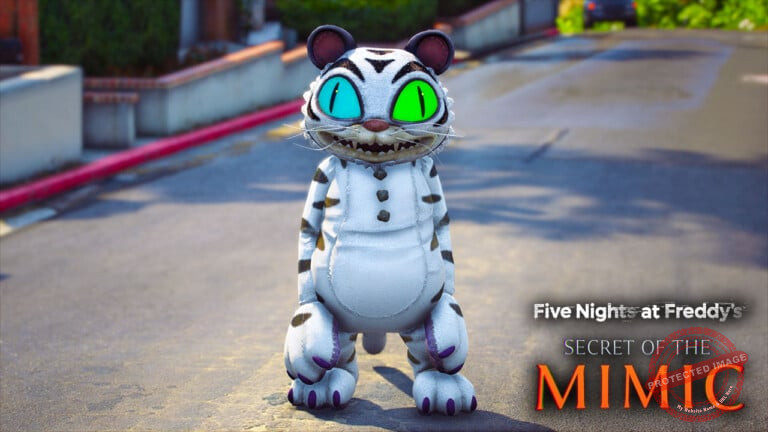 GTA 5 Mods White Tiger in FNaF Secret of the Mimic - GTA 5 Mods Website