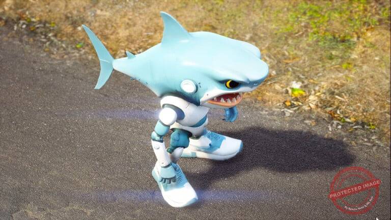 GTA 5 Mods Tralalero Tralala Robot Italian Brainrot - GTA 5 Mods Website