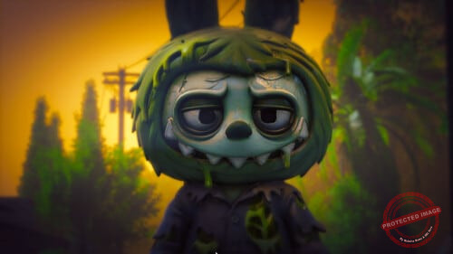 GTA 5 Mods Labubu Zombie - GTA 5 Mods Website