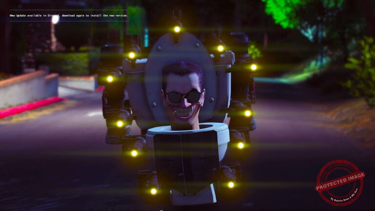 GTA 5 Mods Laser G-Clone Toilet - GTA 5 Mods Website