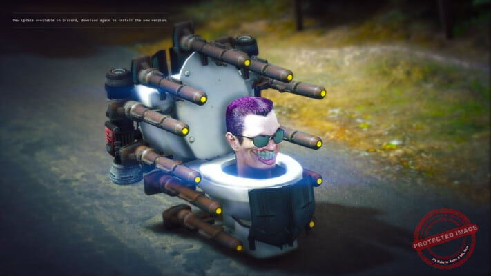 GTA 5 Mods Laser G-Clone Toilet - GTA 5 Mods Website