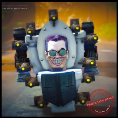 GTA 5 Mods Laser G-Clone Toilet - GTA 5 Mods Website