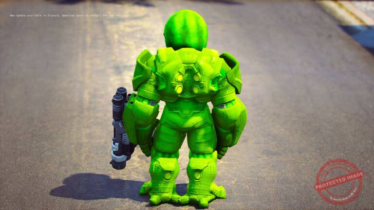 GTA 5 Mods Lin Gang Melon Mecha Titan - GTA 5 Mods Website
