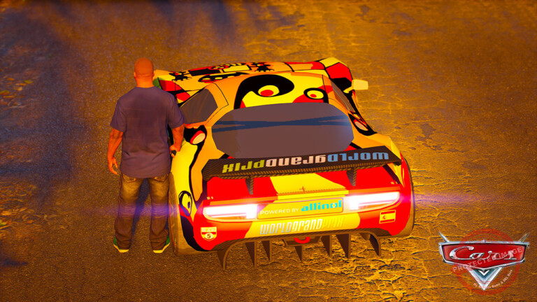 GTA 5 Mods Miguel Camino in Disney Pixar Cars - GTA 5 Mods Website