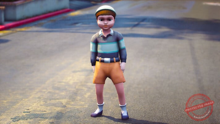 GTA 5 Mods Boy Doll in Squid Game Season 3 - GTA 5 Mods Website