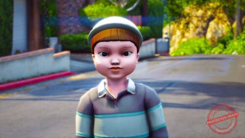 GTA 5 Mods Boy Doll in Squid Game Season 3 - GTA 5 Mods Website