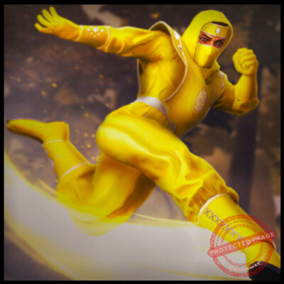 GTA 5 Mods Yellow Ninja Power Ranger - GTA 5 Mods Website