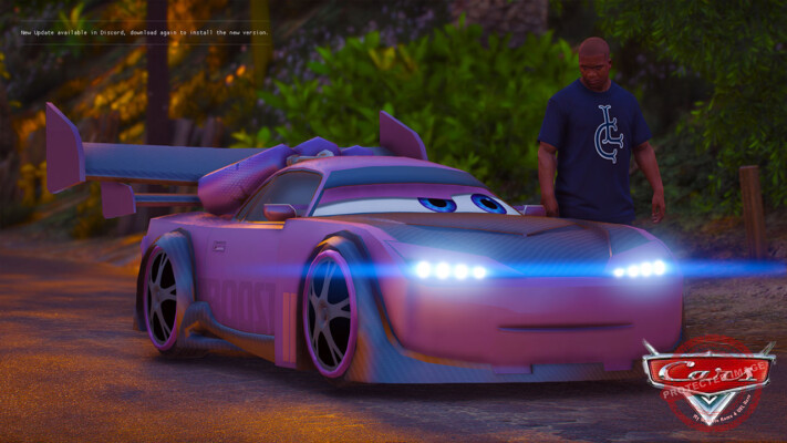 GTA 5 Mods Boost in Disney Pixar Cars - GTA 5 Mods Website