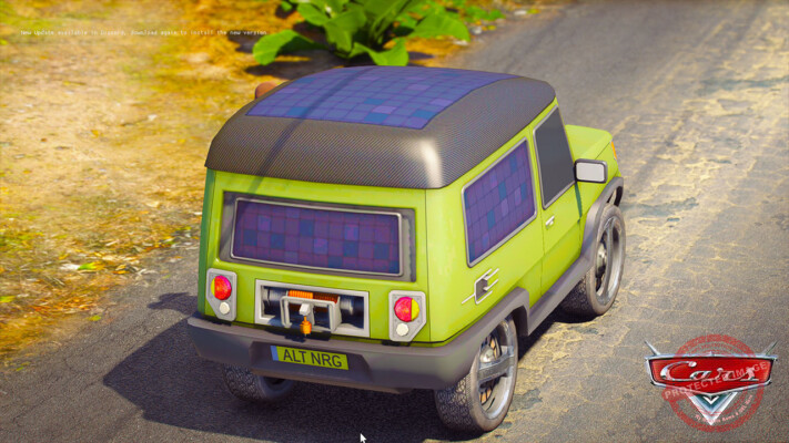 GTA 5 Mods Miles Axlerod in Disney Pixar Cars - GTA 5 Mods Website