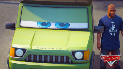 GTA 5 Mods Miles Axlerod in Disney Pixar Cars - GTA 5 Mods Website