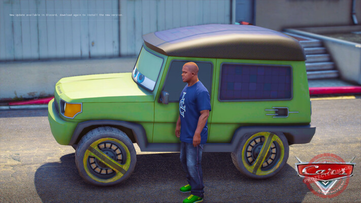 GTA 5 Mods Miles Axlerod in Disney Pixar Cars - GTA 5 Mods Website