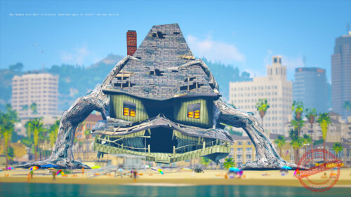 GTA 5 Mods Giant Monster House - GTA 5 Mods Website