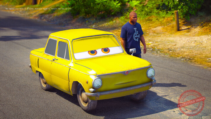 GTA 5 Mods Trunkov in Disney Pixar Cars - GTA 5 Mods Website
