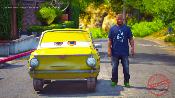 GTA 5 Mods Trunkov in Disney Pixar Cars - GTA 5 Mods Website
