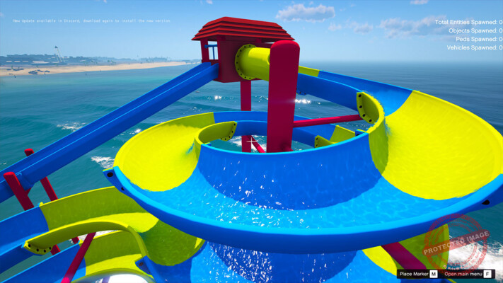 GTA 5 Mods Water Slider V1 [YMAP] - GTA 5 Mods Website
