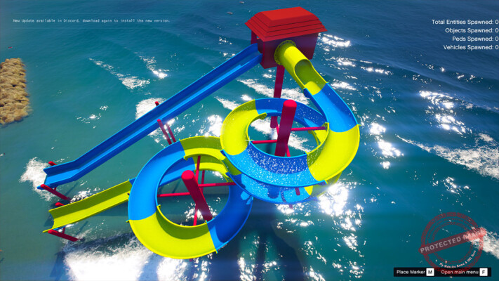 GTA 5 Mods Water Slider V1 [YMAP] - GTA 5 Mods Website