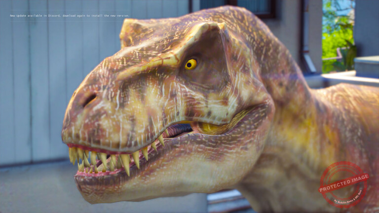 GTA 5 Mods Tyrannosaurus Rex in Jurassic Park - GTA 5 Mods Website