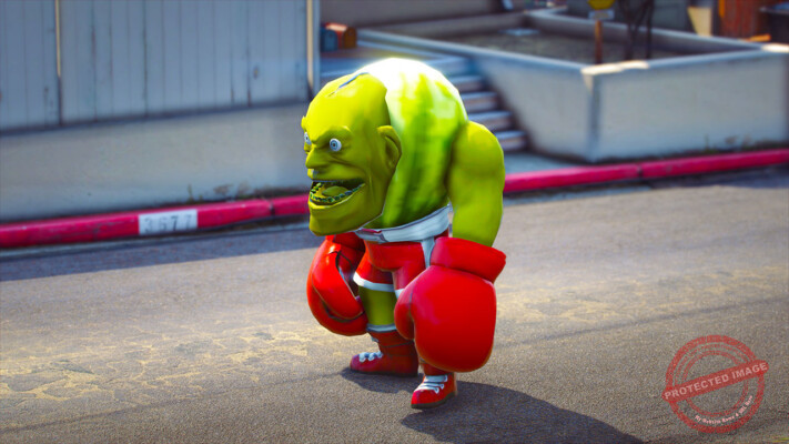 GTA 5 Mods Lin Gang Boxer - GTA 5 Mods Website
